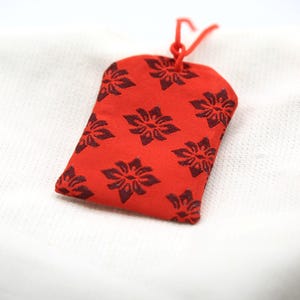 Red Omamori Japanese Good Luck Charm - Etsy