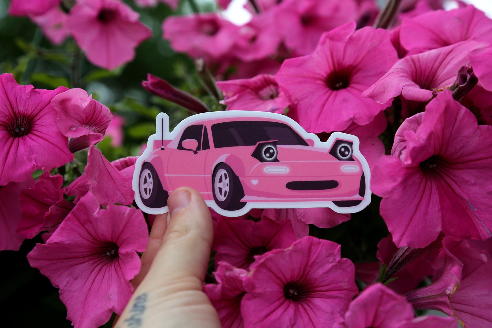 Mazda Miata MX-5 Sticker Decal JDM Pink - Etsy