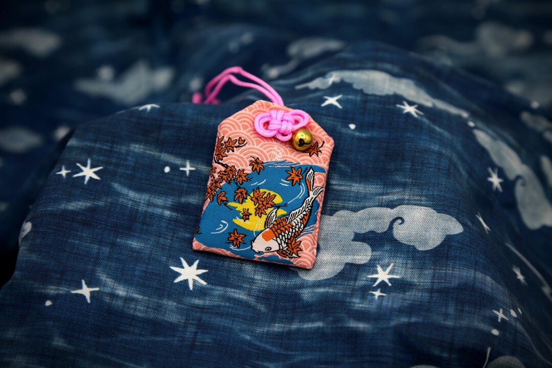 Pink Omamori Japanese Good Luck Charm - Etsy