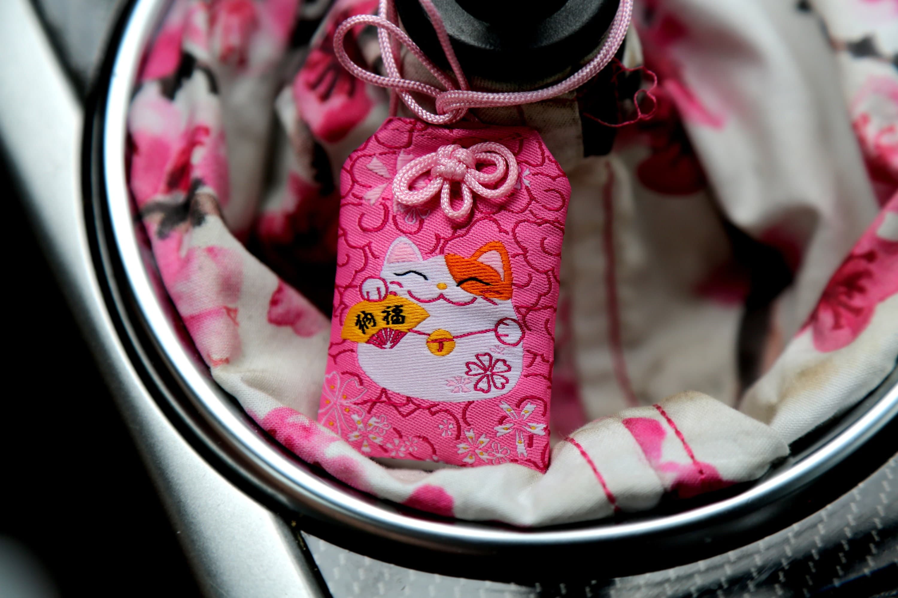 Pink Omamori Japanese Good Luck Charm - Etsy