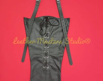 Kinky Leather Gloves - Etsy