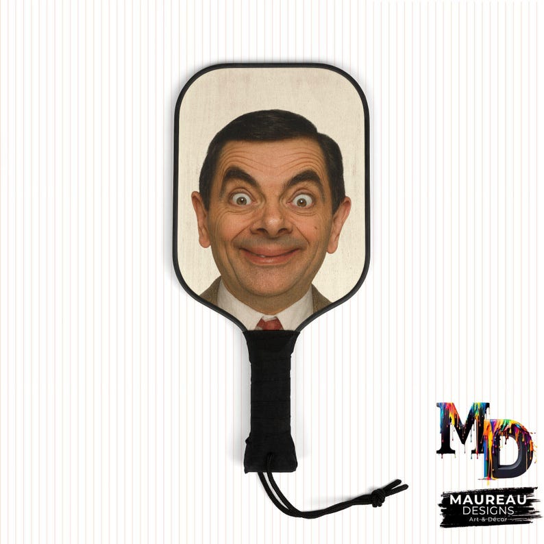 Mr. Bean Pickleball Paddle Set: Sports Gift for Fans - Etsy