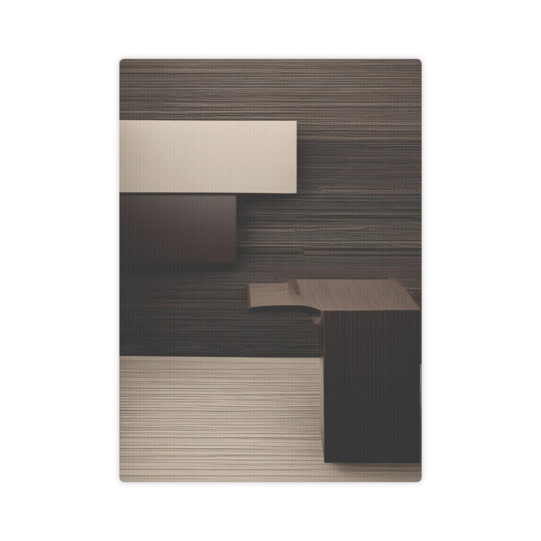 Weird Brown Desk Canvas Photo Tile, Vertical, Great Home Decor, Office ...