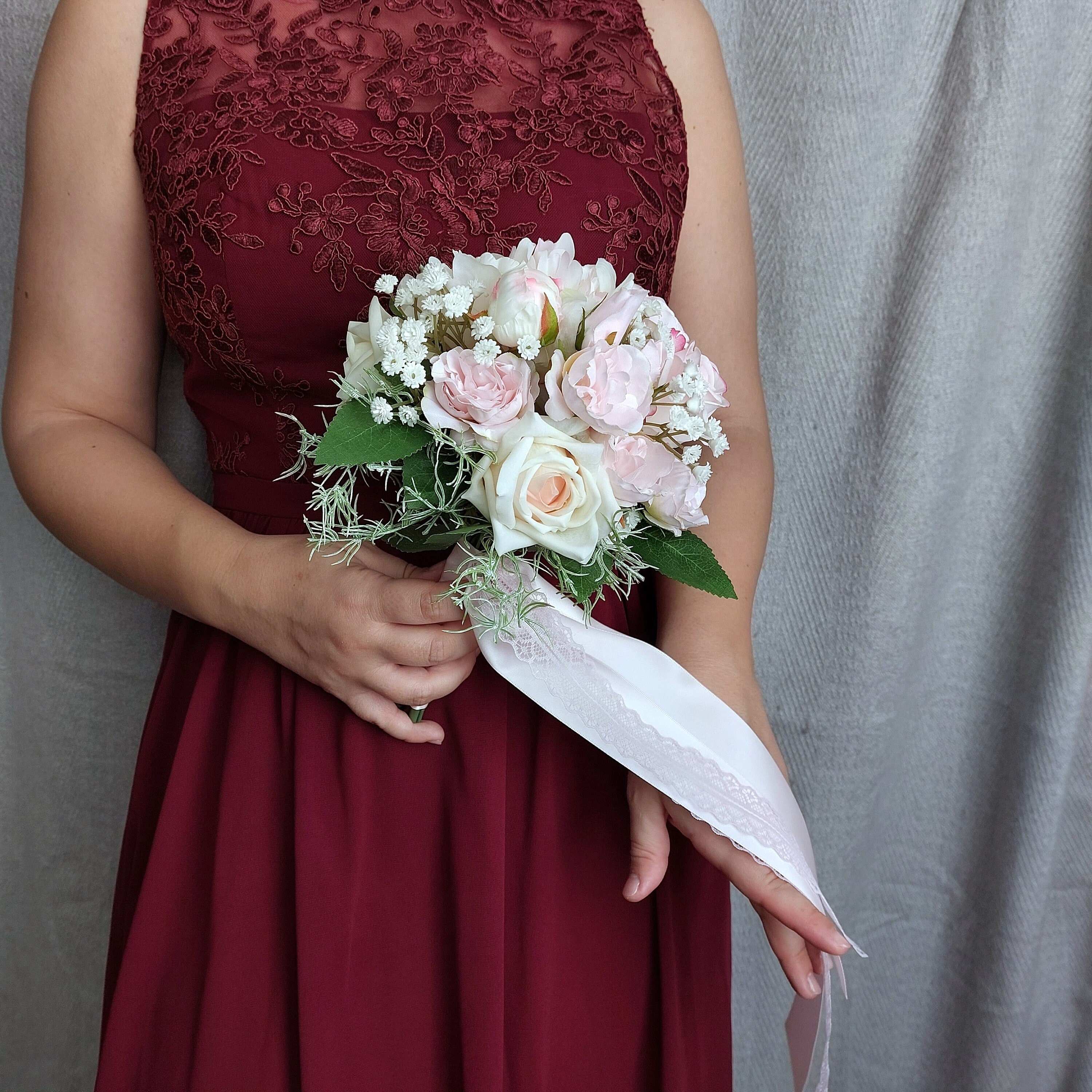 Blush Bridal Wedding Bouquet Wedding Summer Wedding Pink Bouquet Pink ...