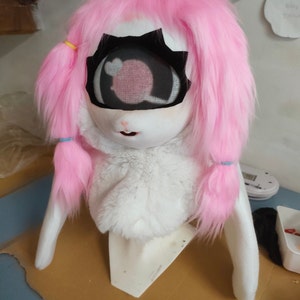 Fursuit Kemono Bunny Cyclops Mini-partial Pre-made - Etsy