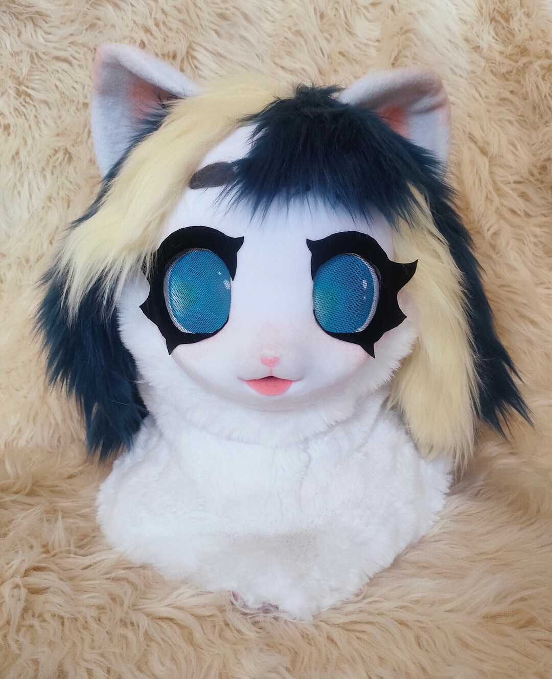 Fursuit Kemono Head Feline Pre-made - Etsy