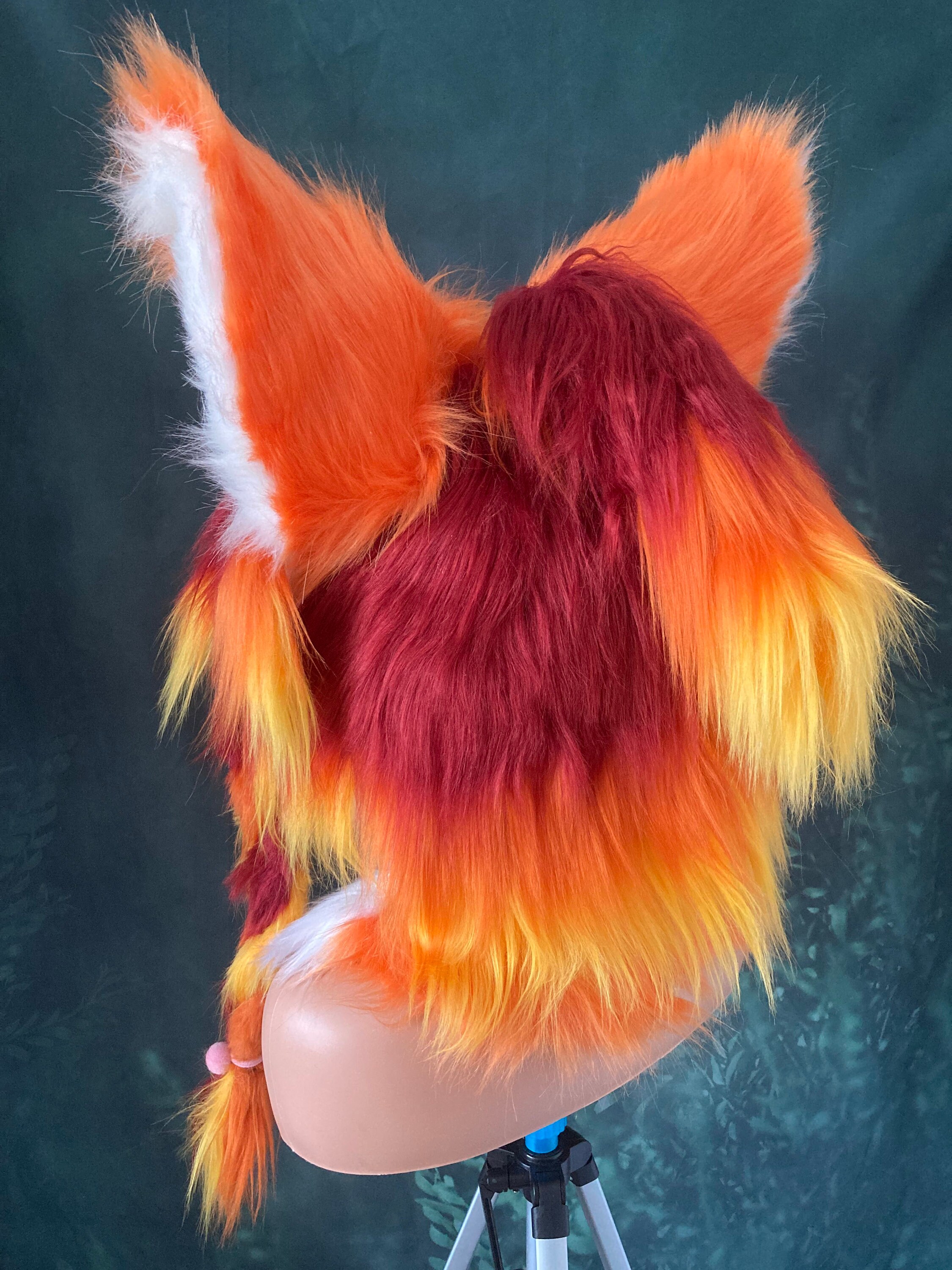 Fursuit Kemono Kig Head Fox Pre-made - Etsy