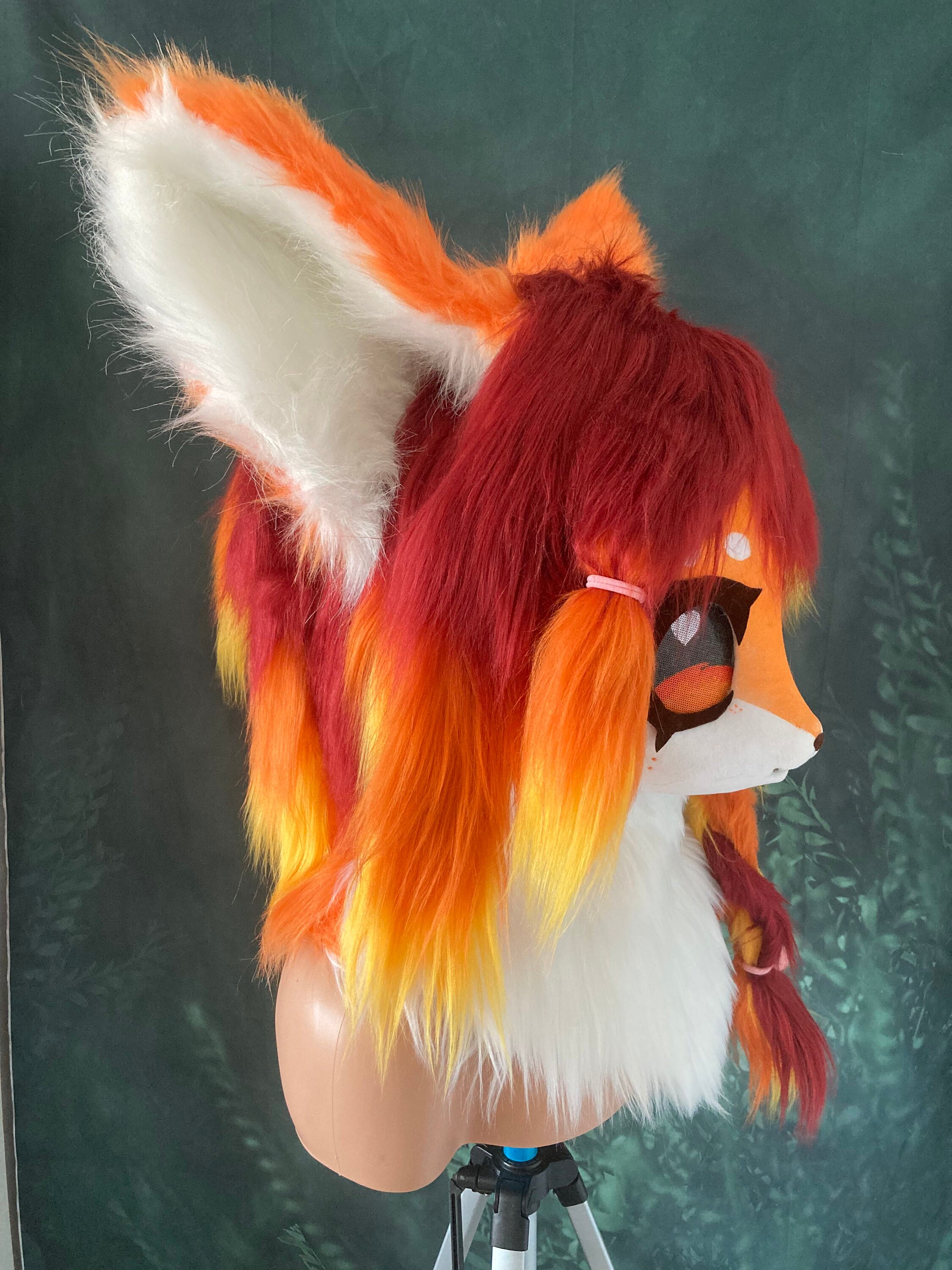 Fursuit Kemono Kig Head Fox Pre-made - Etsy