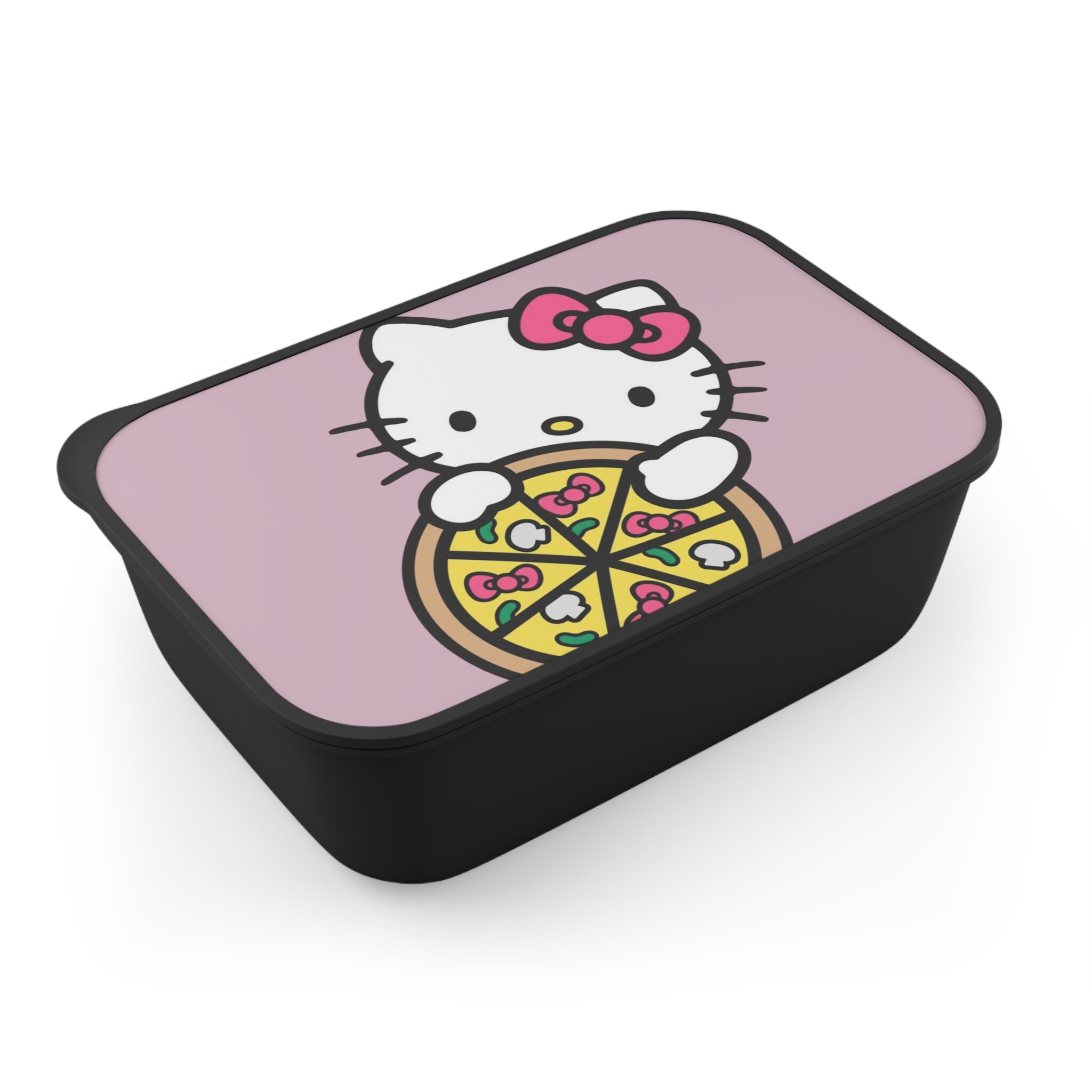 Hello Kitty Inspired PLA Bento Box With Band and Utensils - Etsy