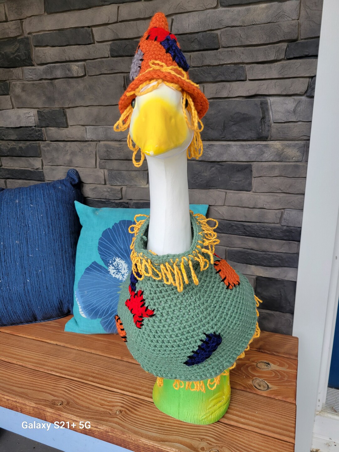 Scarecrow Porch Goose Outfit - Etsy