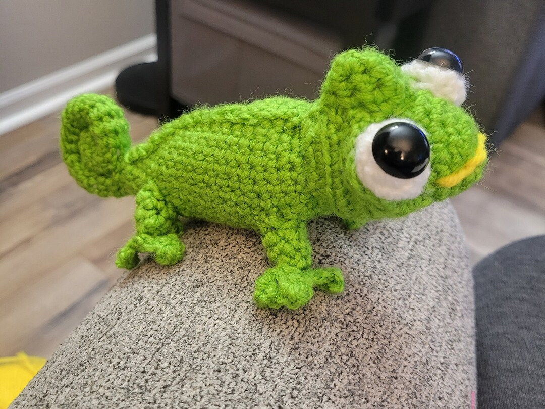 Chameleon Plushie - Etsy