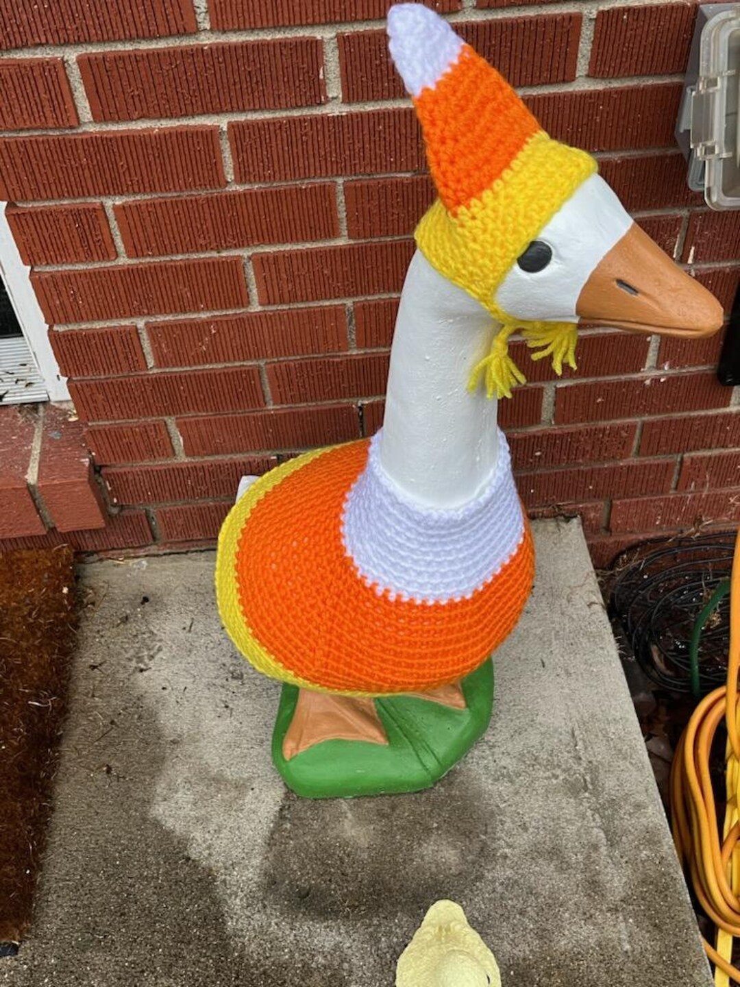 Porch Goose Candy Corn Outfit - Etsy