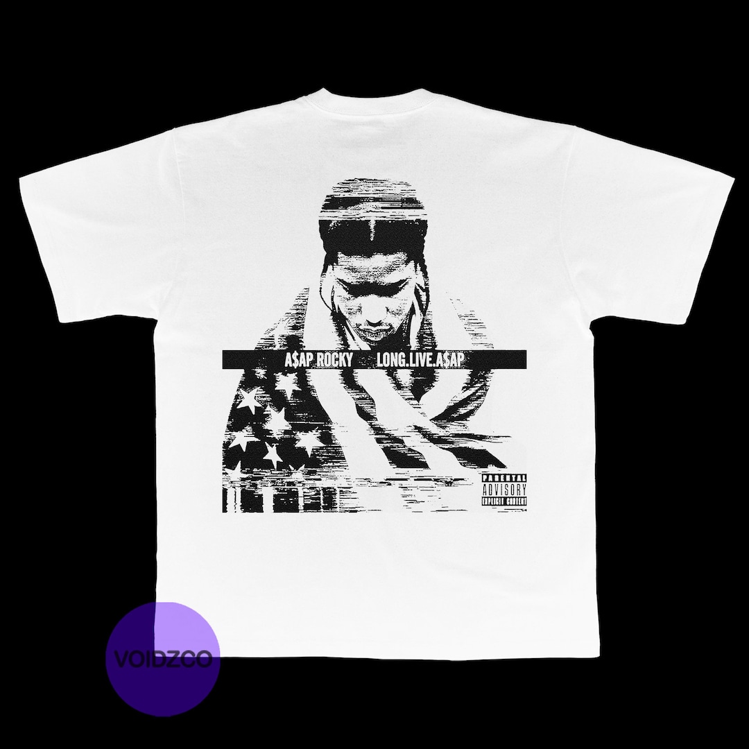 Asap Rocky T-shirt - Asap Rocky Merch - Asap Rocky Album Cover - Asap ...