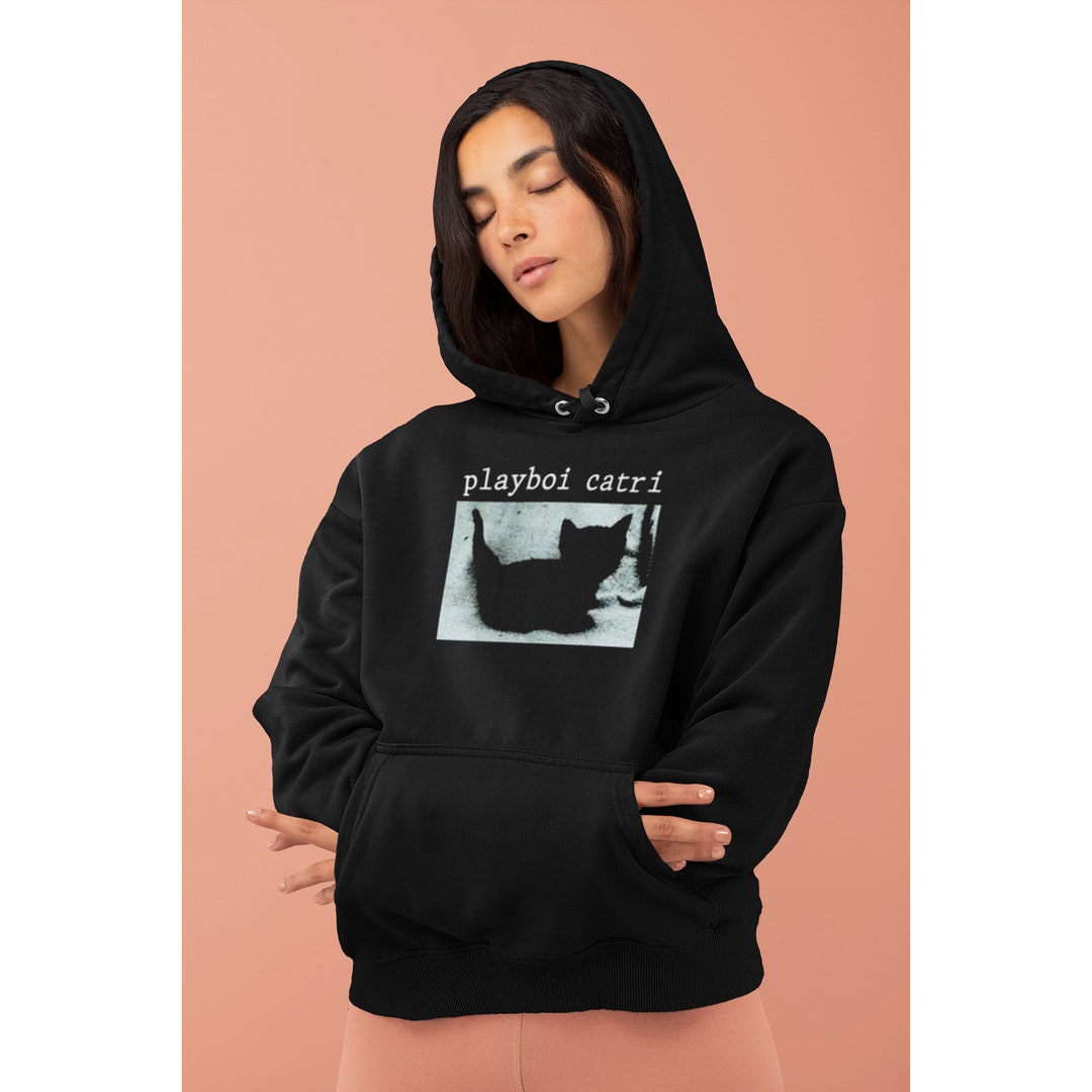 Playboi Carti - Black Cat Pullover Hoodies - WLR Merch - Opium Hoodie ...