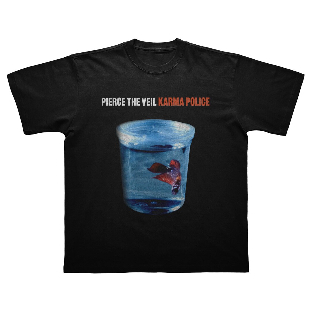 Limited Pierce the Veil T-shirt - Pierce the Veil Karma Police T-shirt ...