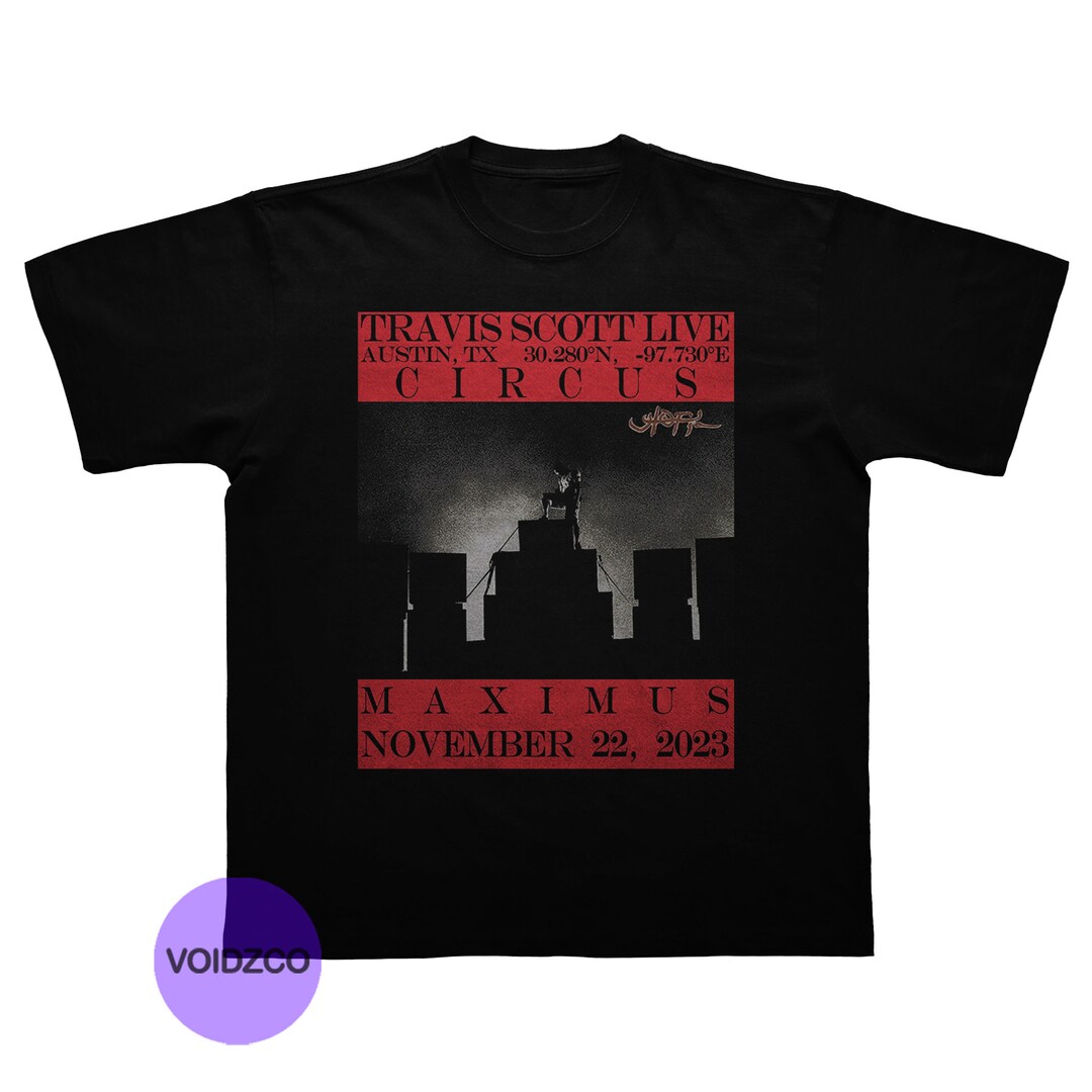 Circus Maximus Tour T-shirt Travis Scott Tour Shirt Circus - Etsy