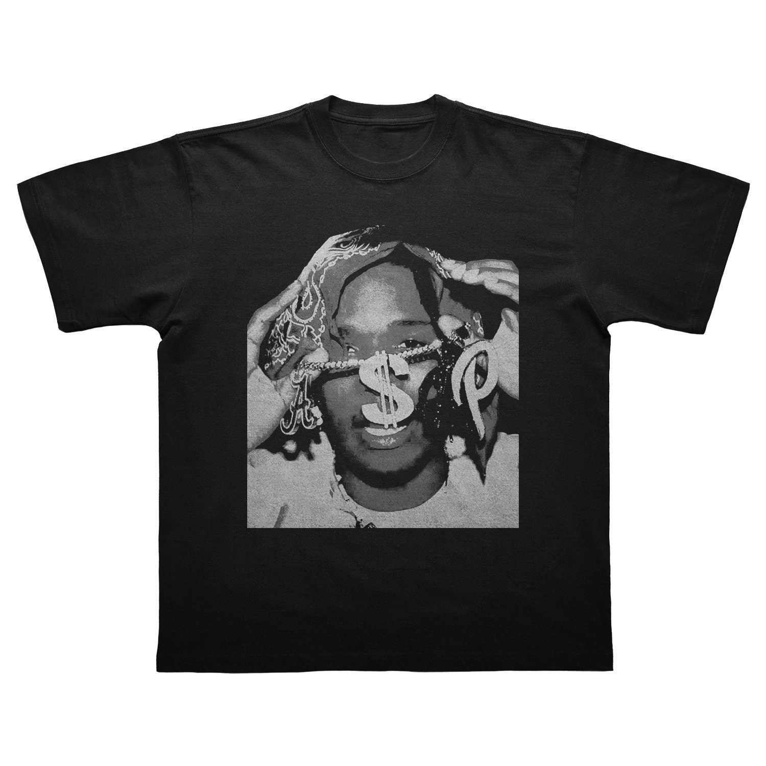 Asap Rocky RIOT Rowdy Pipe'n T-shirt - Etsy