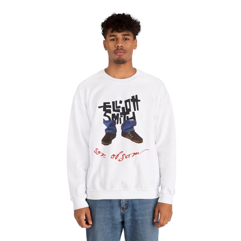Limited Elliot Smith Crewneck Sweatshirt Elliot Smith Crewneck Elliot ...