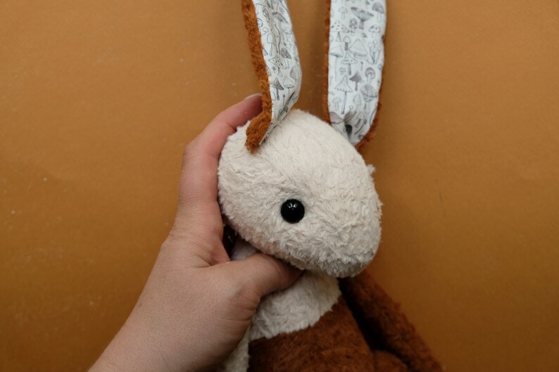 Textile Rabbit Rag Doll Pdf Sewing Pattern - Etsy