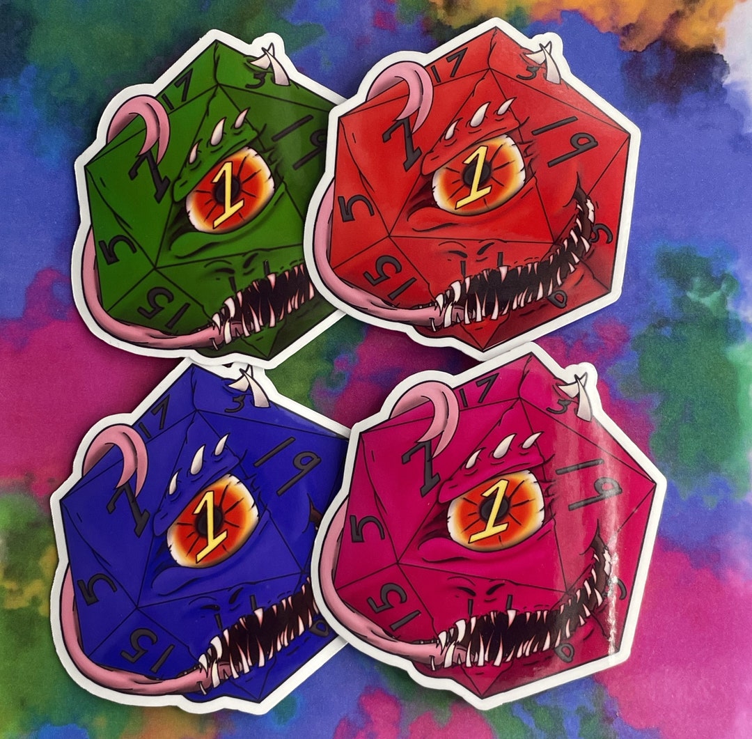 Mimic Dice pick 1 of the 4 Styles. Red ,blue, Green, and Pink - Etsy