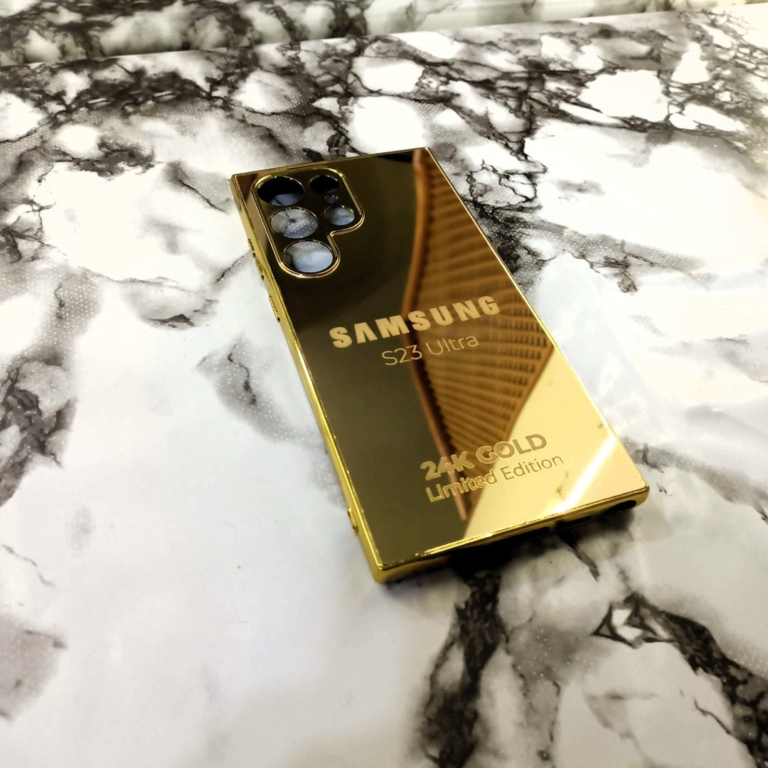 Gold Customizable Samsung Galaxy Case / Customizable Gold Samsung Case ...