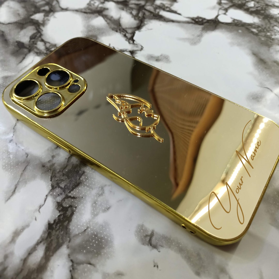 3D Gold iPhone Case / 3-D Gold Plated Over Brass Women Figured - Etsy