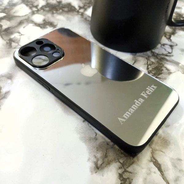 Silver iPhone Case - Etsy