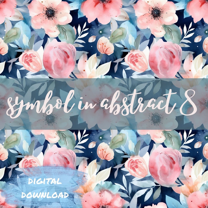 Watercolor Floral Seamless Pattern, Watercolor Floral, Floral Pattern ...
