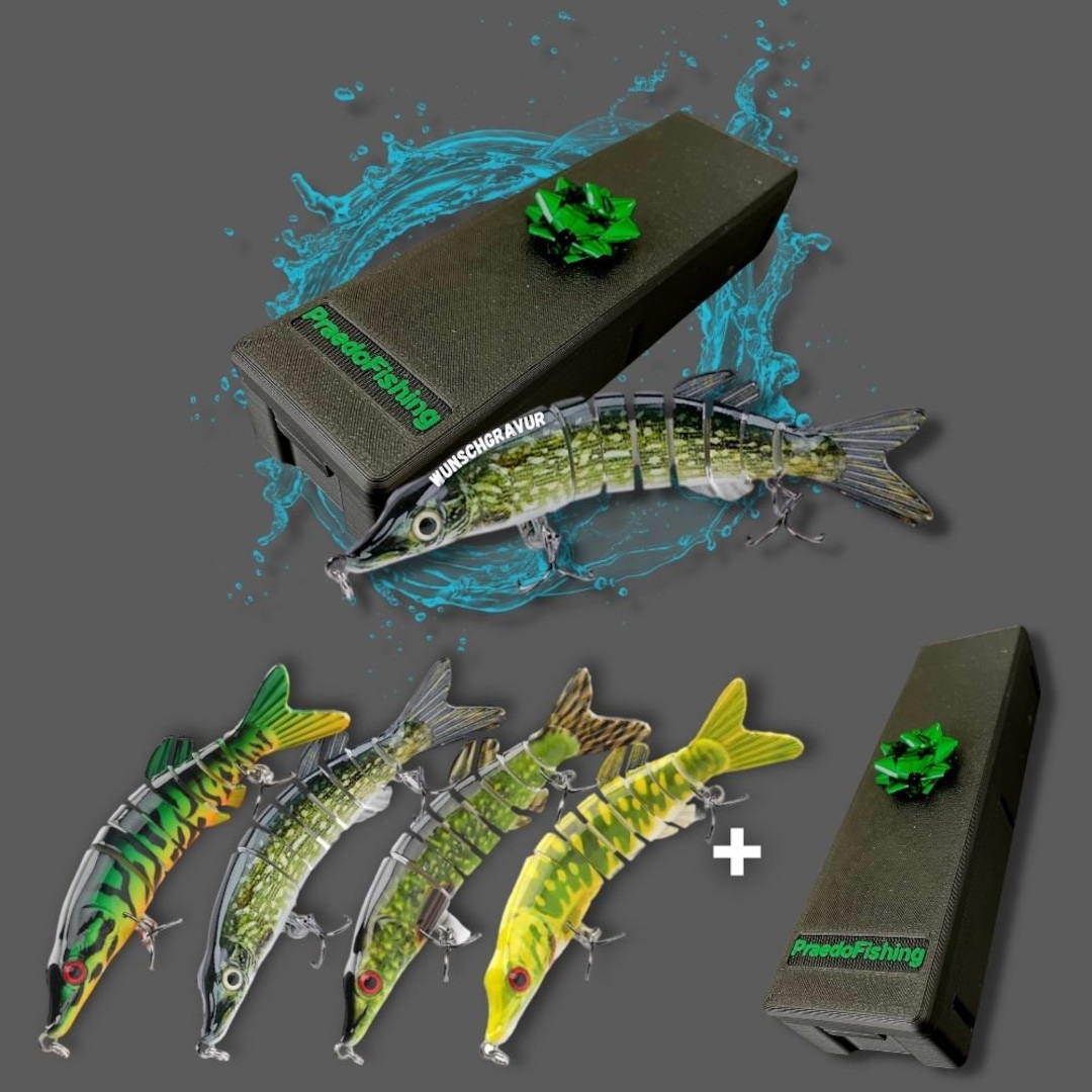 PRAEDO FORTUNA |premium Fishing Lure With Engraving| Personalized ...