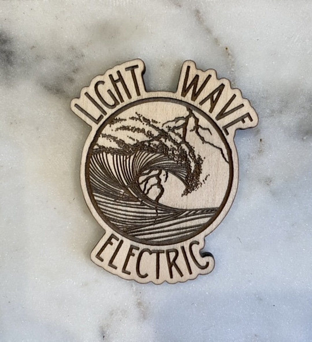 Custom Solid Wood Business Magnets | Wood Magnet | Laser Engraved ...