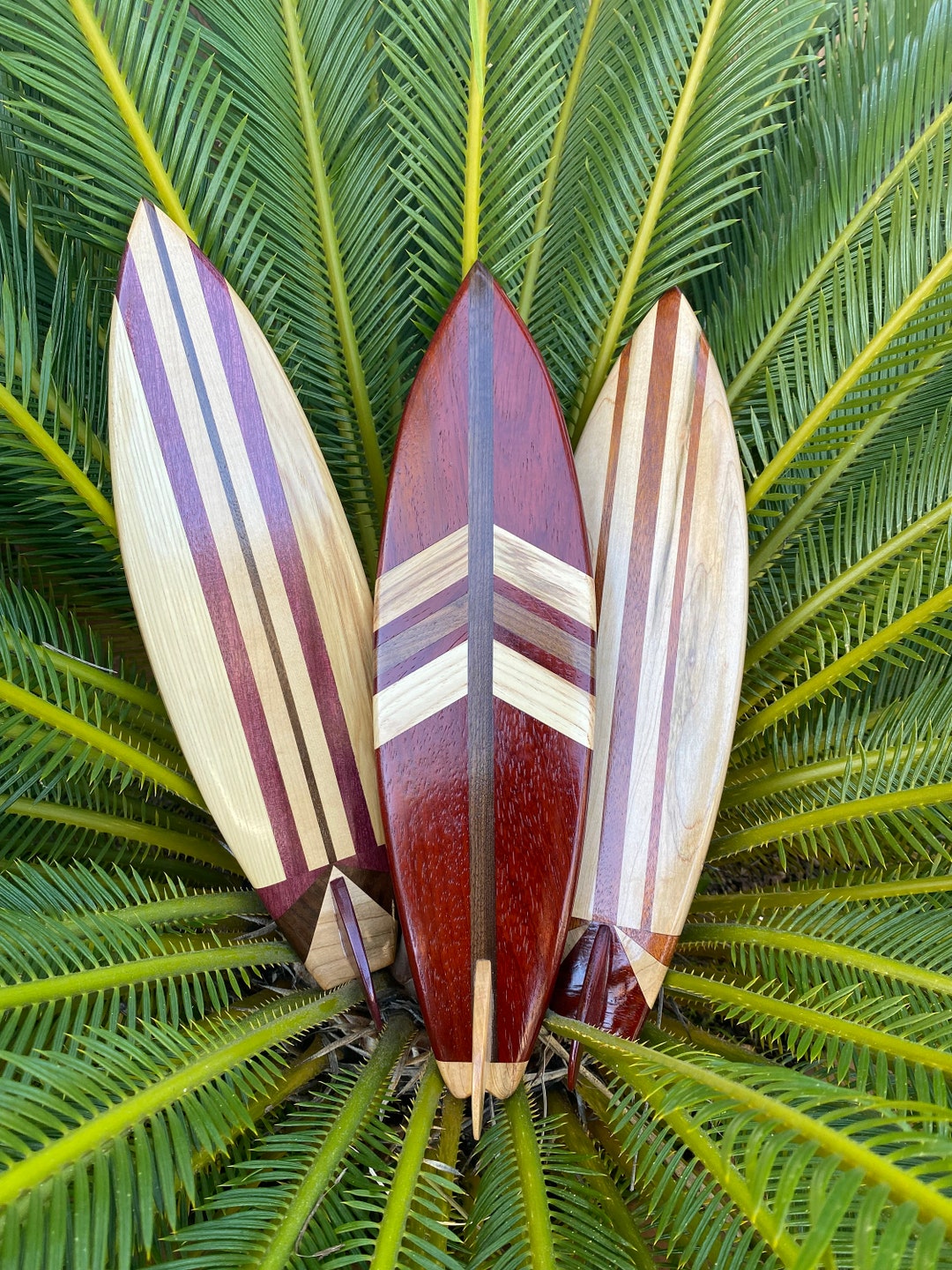 Surfboard Wall Art Surfing Decor Wooden Surfboard Beach Decor Wood ...