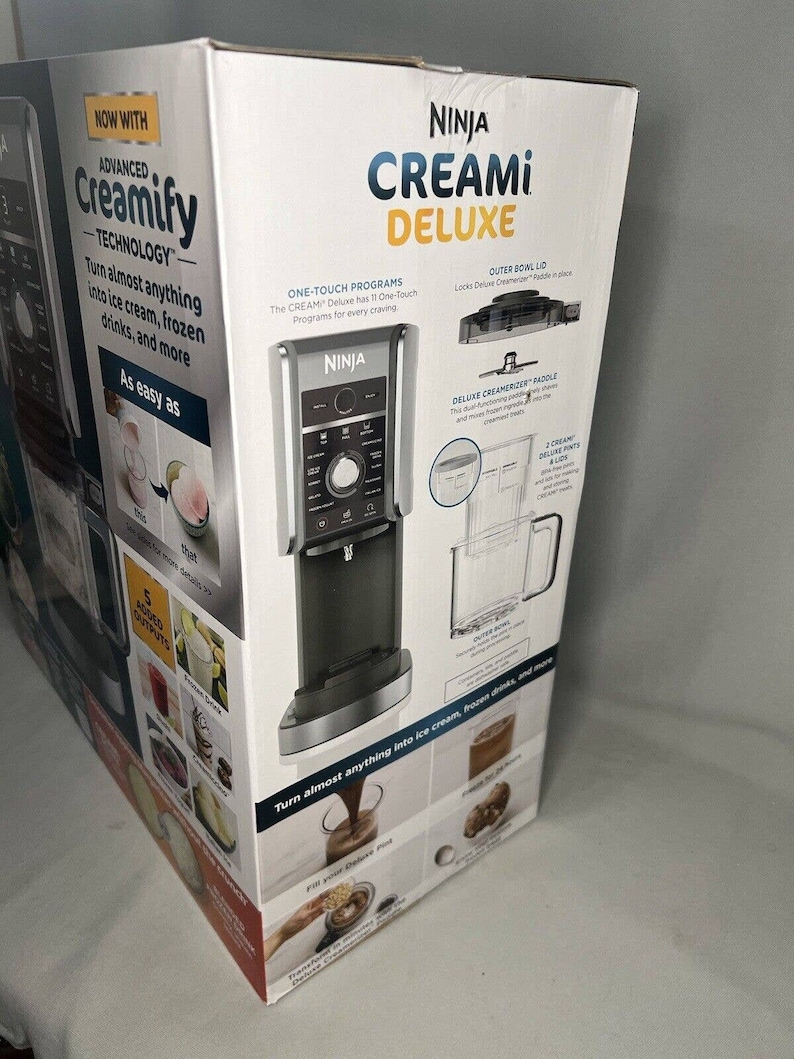 Ninja Creami Deluxe 11-in-1 NC501 Ice Cream & Frozen Brand New - Etsy
