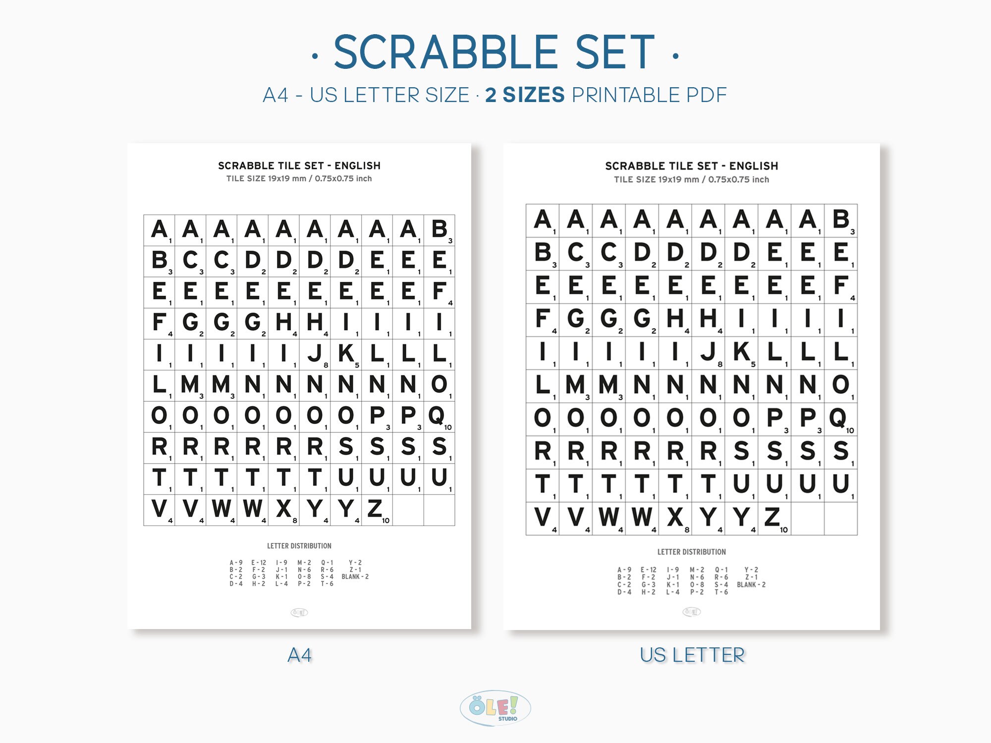 Classic Scrabble Set Gameboard, Tiles & Scorecards| English Scrabble ...