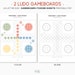 Minimal Ludo Gameboards & Tokens| 2 Ludo Printable PDF PNG| Dice Game ...