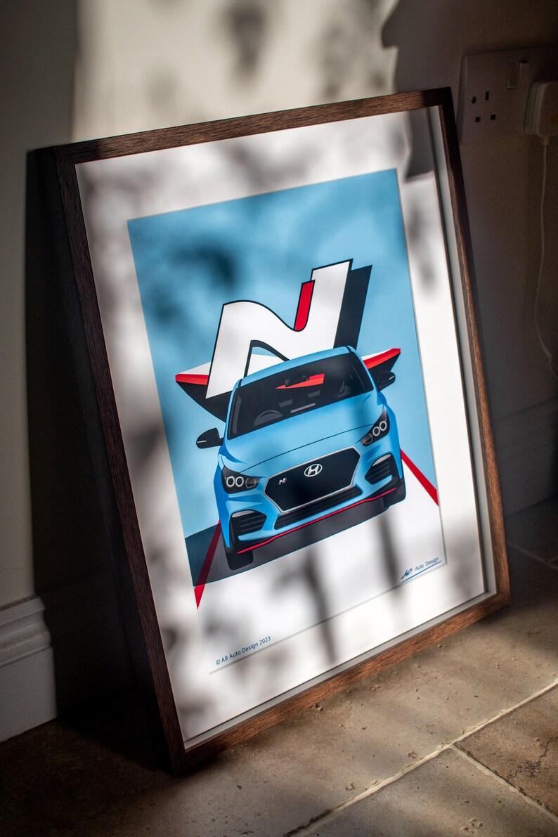 Hyundai I30 N Poster - Etsy