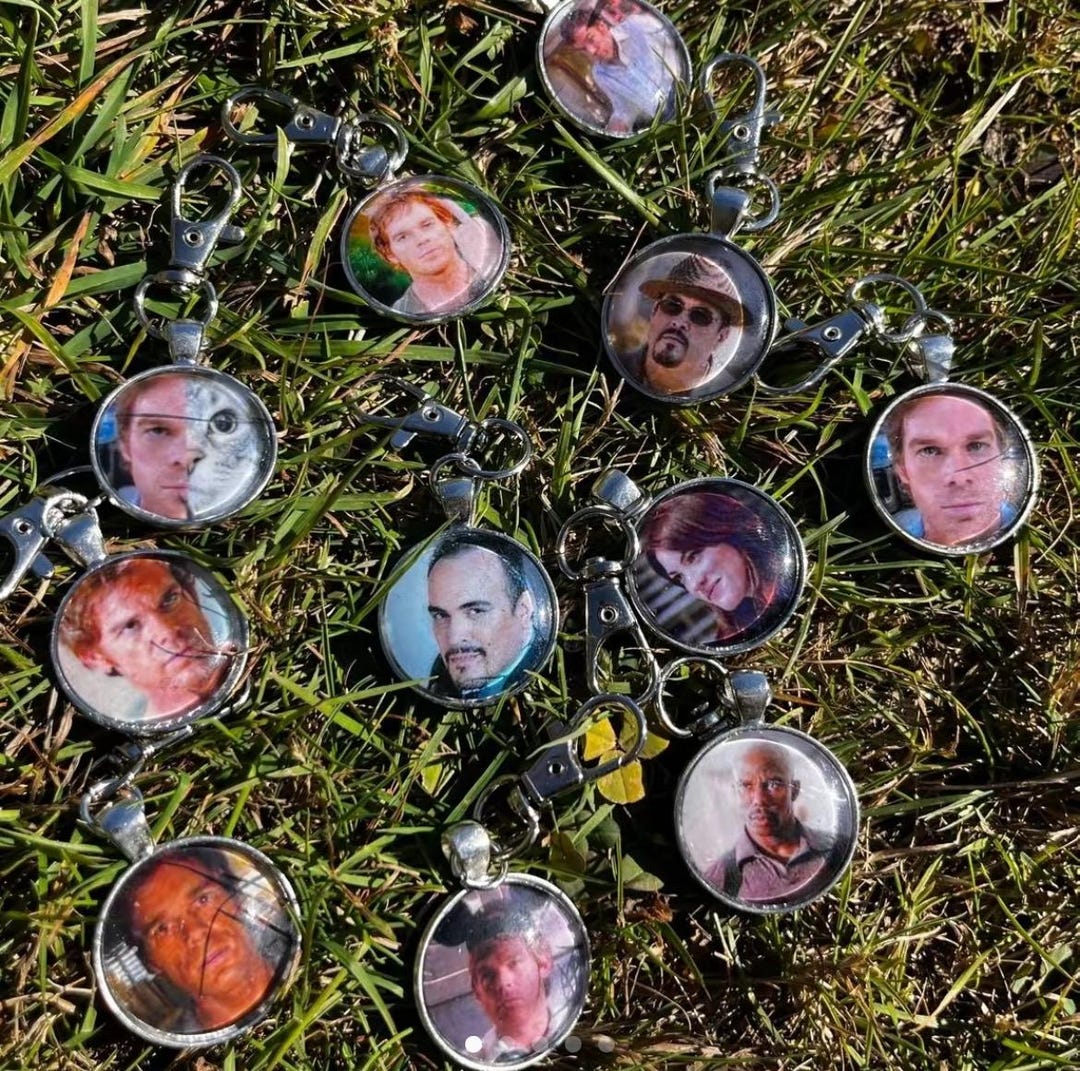Dexter - Character Keychains - Etsy