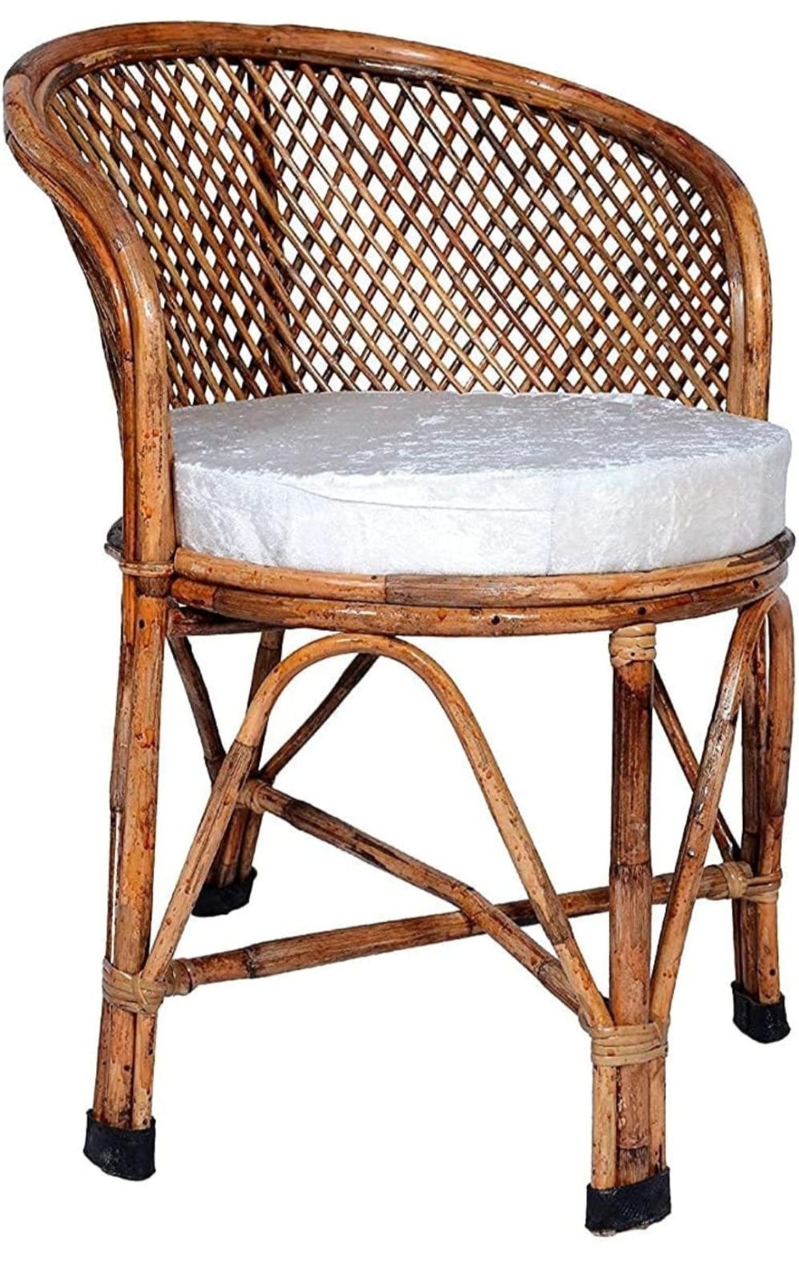 Handmade Wooden Bamboo Cane Chair - Etsy Canada