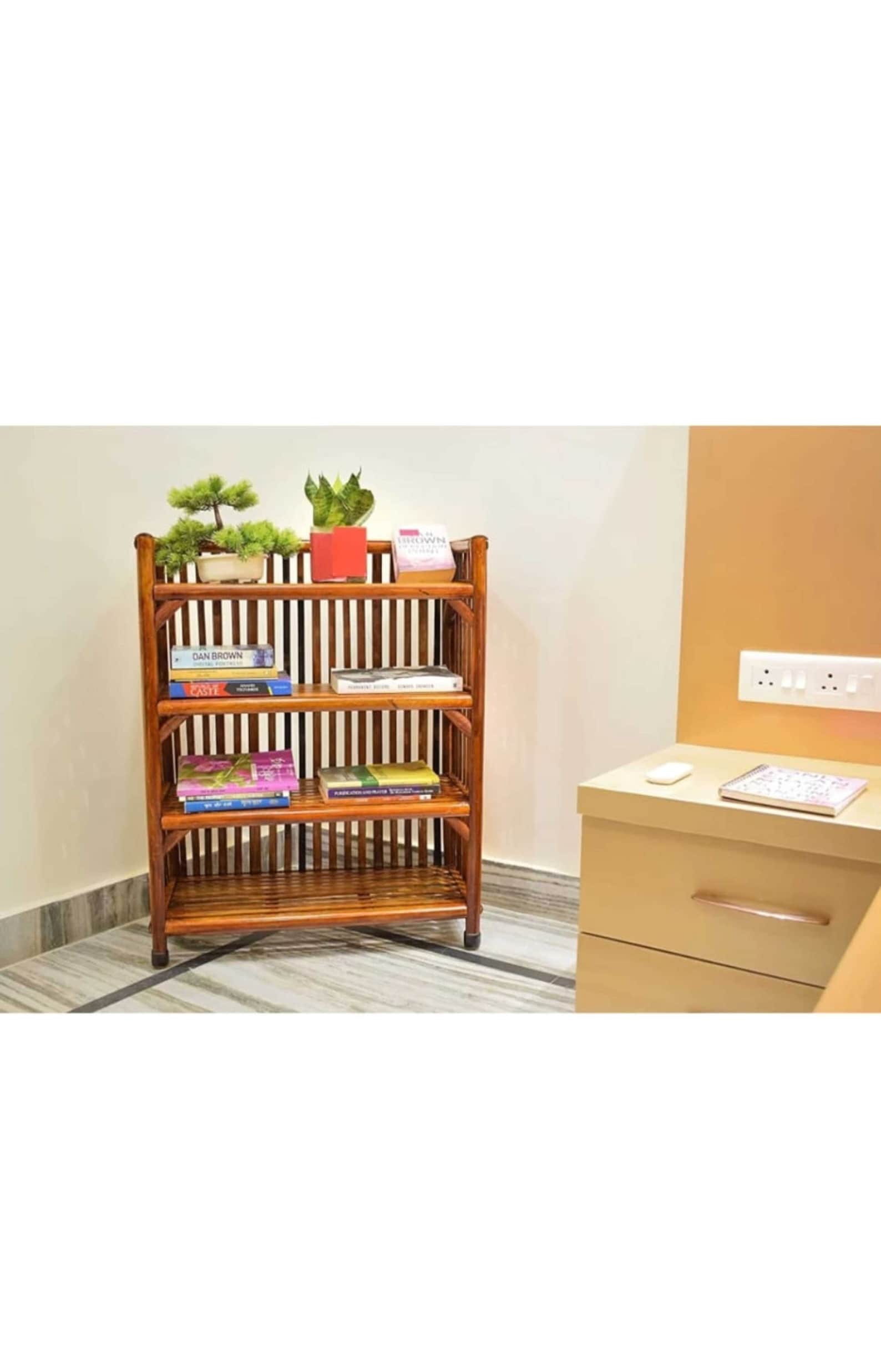 Handmade Crafts 4 Tier Bamboo Wooden Shoe Racks Slipper Stand - Etsy