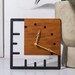 Wooden Modern Clock, Boho Wall Clock,rustic Wall Clock, Loft Wall Clock ...