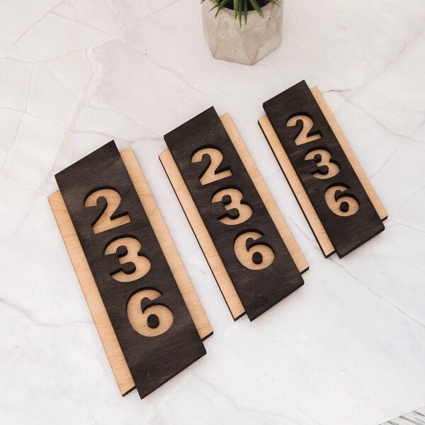 Hotel Room Number Plates - Etsy