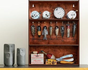 Fishing Lure Shadow Box - Etsy