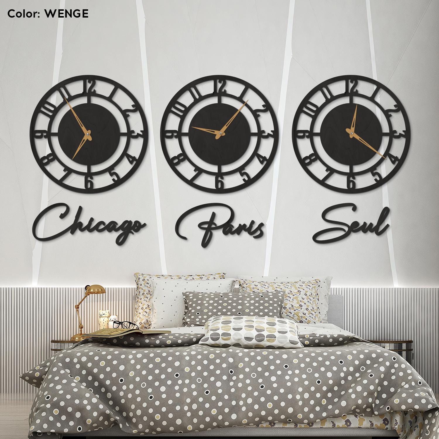Custom Time Zone Clocks, World Time Zone Wall Clocks, Custom City Clock ...
