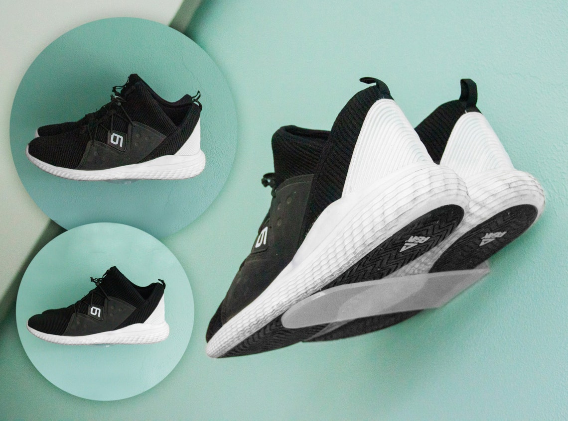 Floating Shoe Shelves, Floating Shoe Display, Acrylic Shoe Rack ...