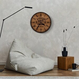 Pray Wait Trust Clock, Christian Clock, Pastor Retirement Gift, Pastor ...