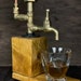 Steampunk Alcohol Dispenser, Alcohol Dispenser, Wood Drink Fountain ...