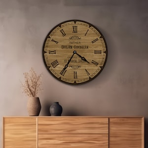 Priest Ordination Gift Clock, Pastor Appreciation Gift, New Pastor Gift ...