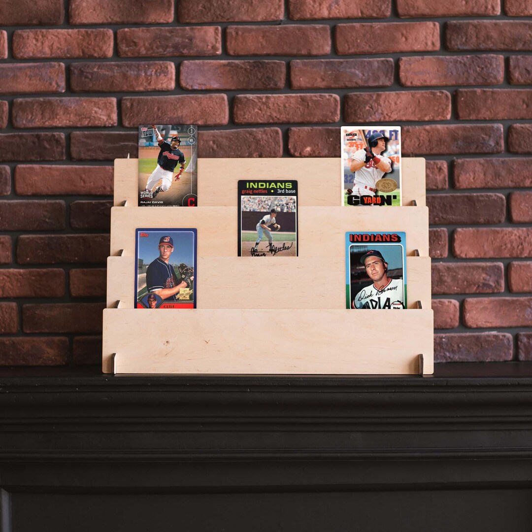 Baseball Card Display Case Wood, Football Card Storage, Basketball Card ...