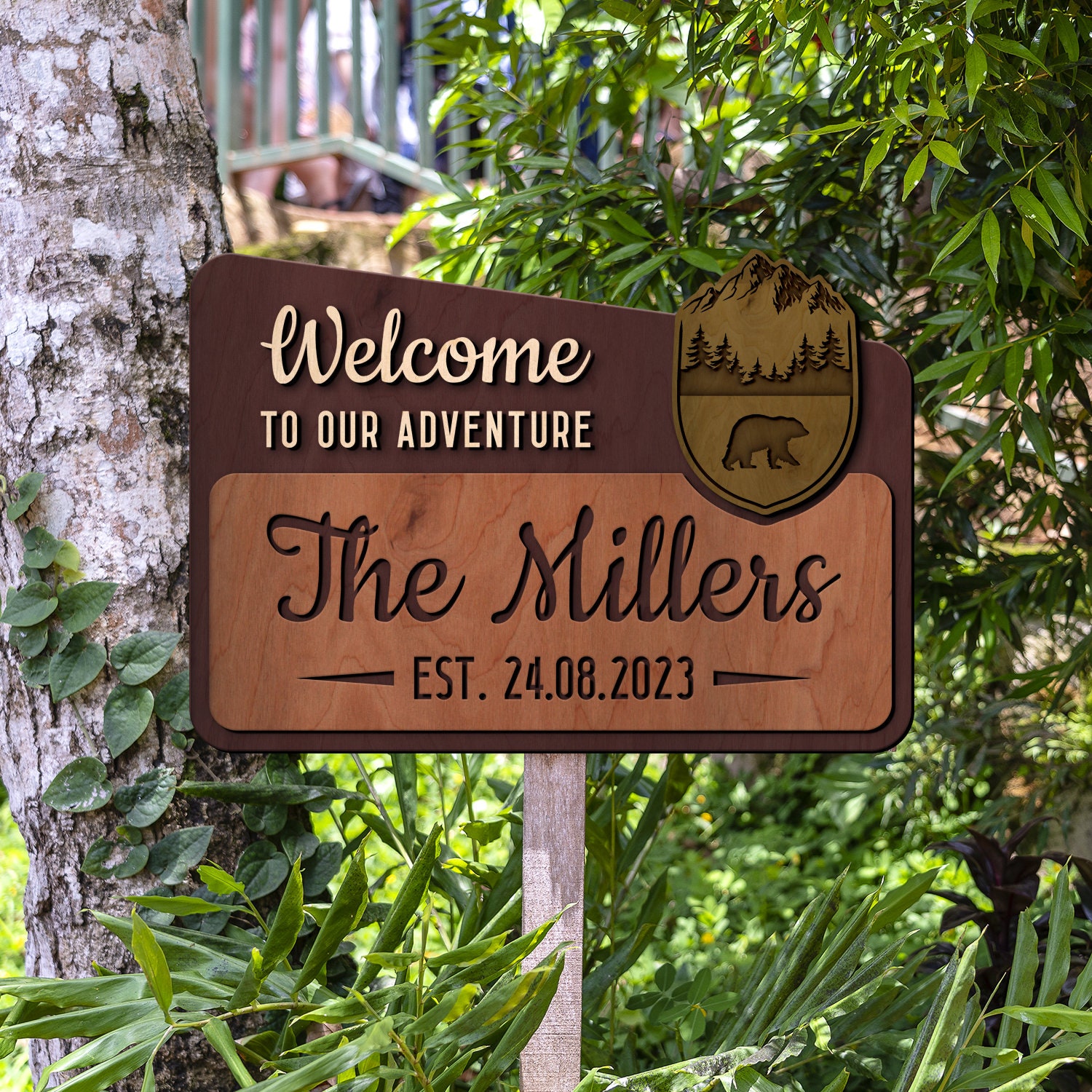 National park wedding sign, Custom national park sign sold by Jourdan ...