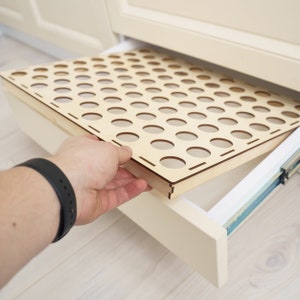 Nespresso Pod Custom Drawer Holder, Nespresso Capsule Organizer ...