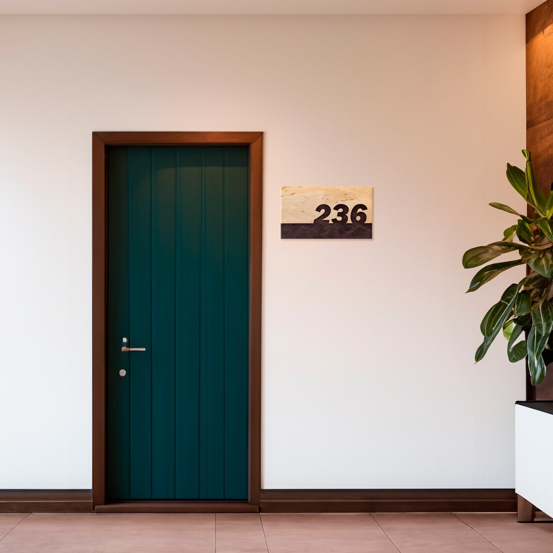 Apartment Number Sign, Suite Number Sign, Unit Number Sign, Hotel Room ...